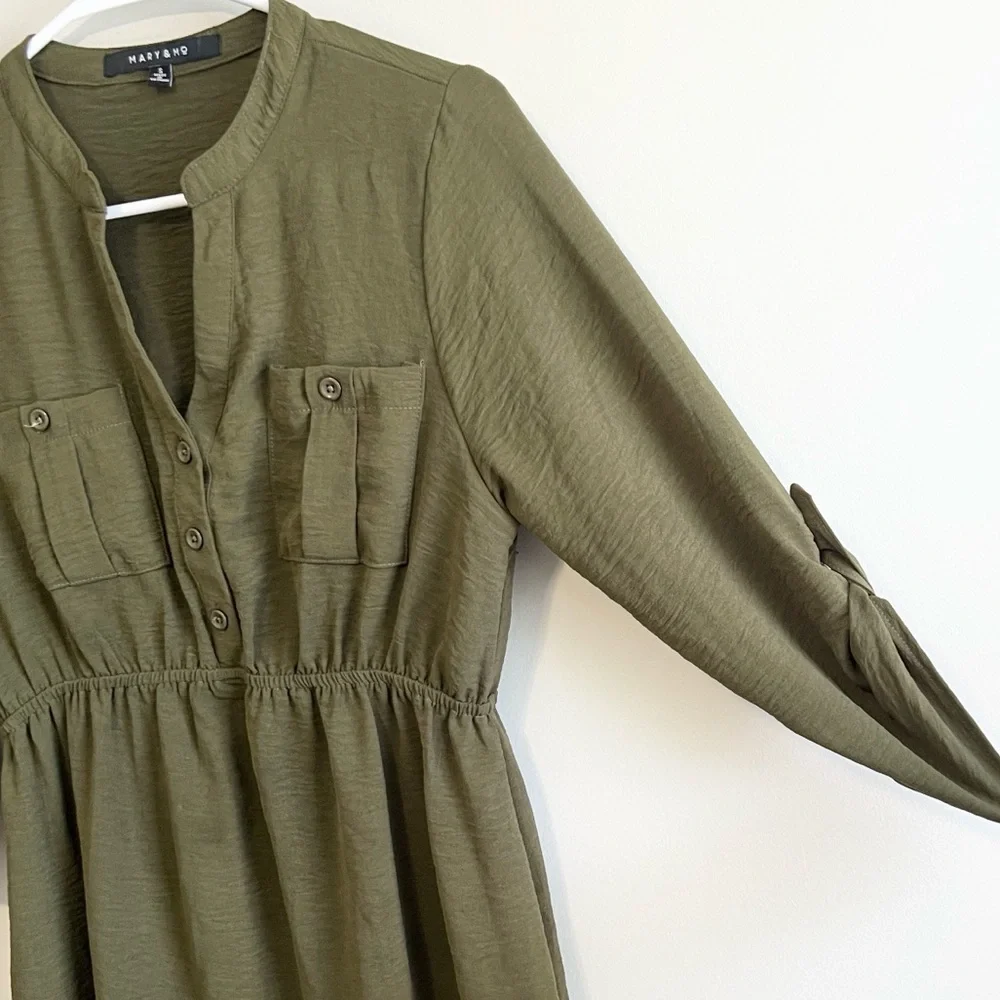 Mary & Mo | Dresses | Mary Mo Midi Utility Dress | Poshmark